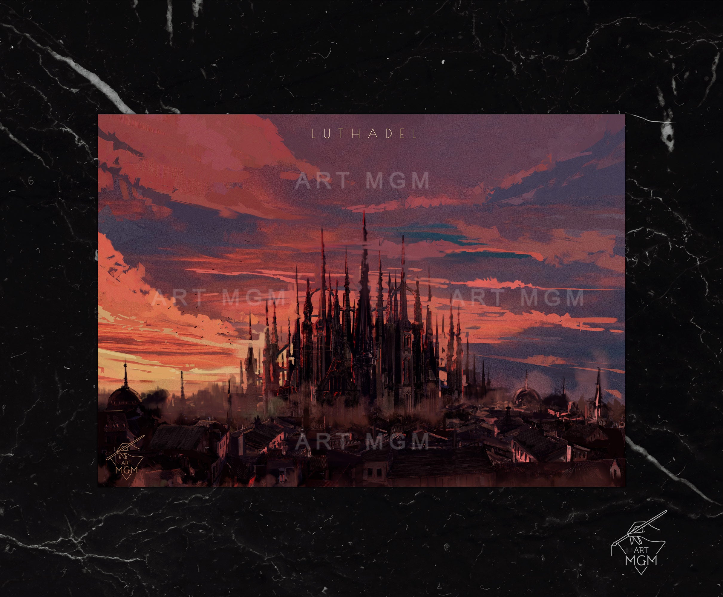 Luthadel SHEET [Unofficial Fanart Product] – Art Mgm