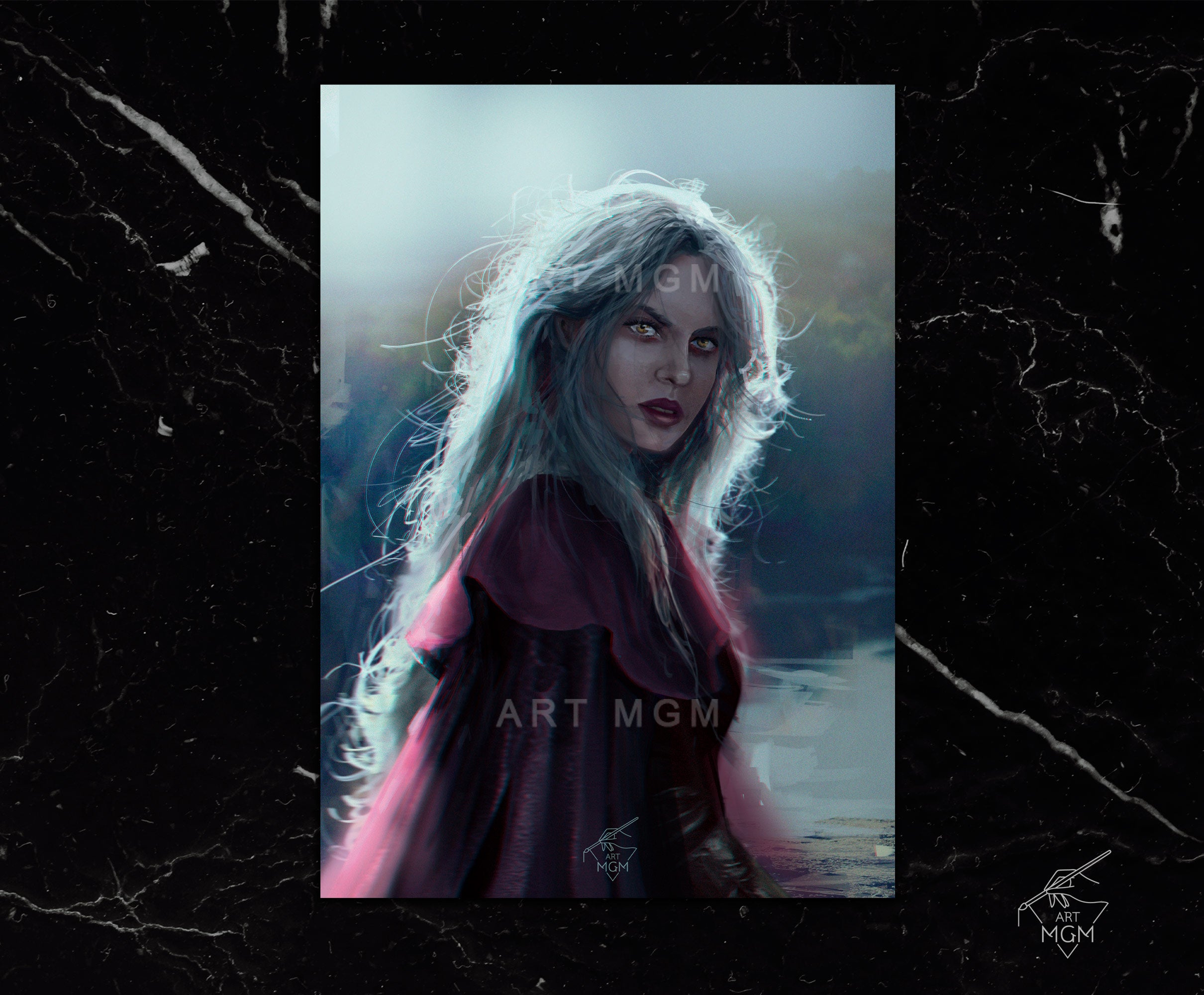 Manon Throne of Glass PRINT [Unofficial Fanart Product] – Art Mgm