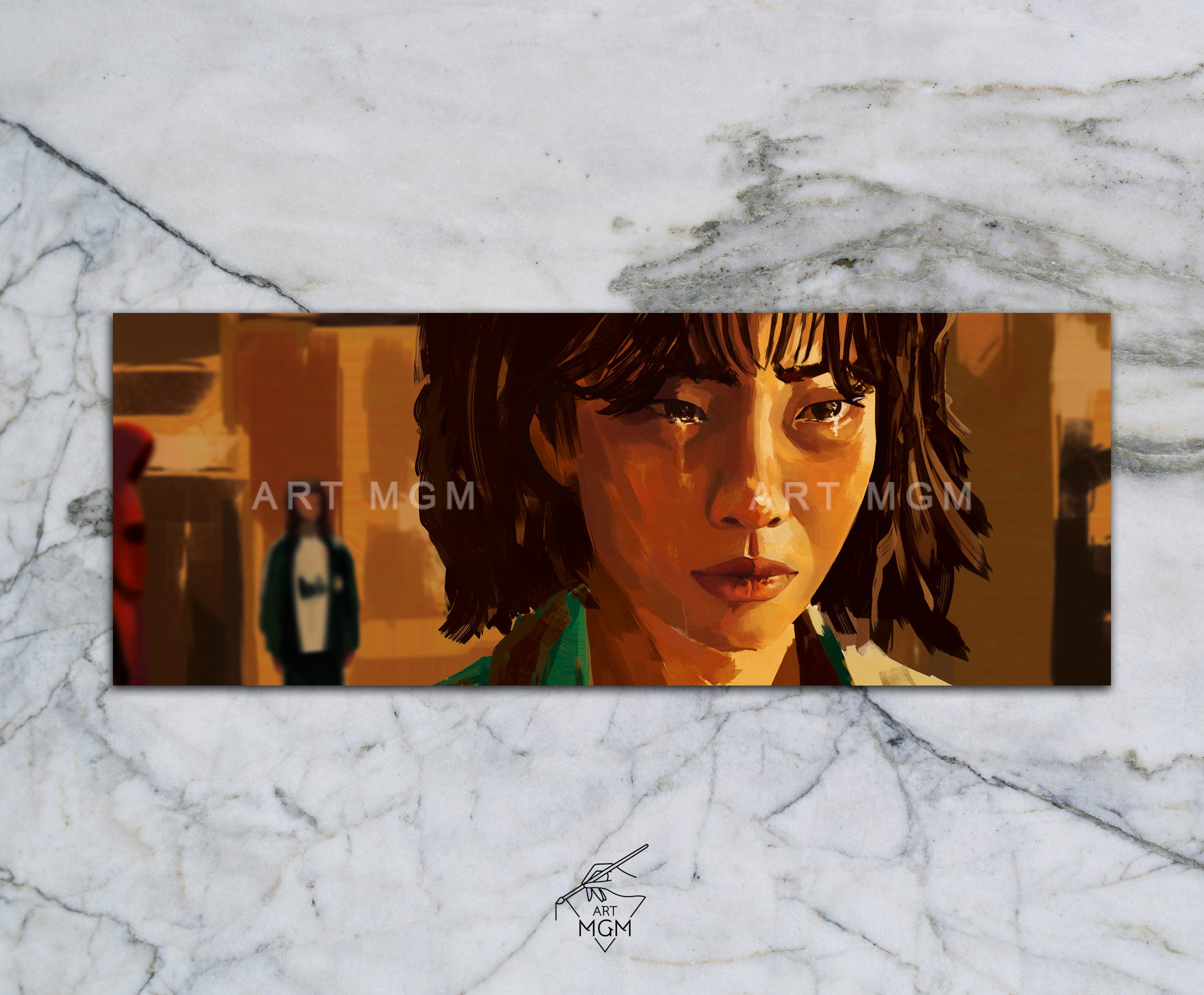 Squid Game BOOKMARK [Unofficial Fanart Product] – Art Mgm